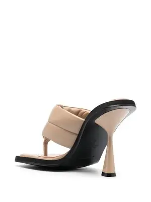 ANDREĀDAMO 120mm Leather Sandals