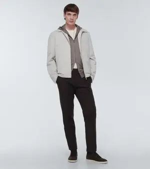 Loro Piana Cairns Cotton And Linen Hoodie