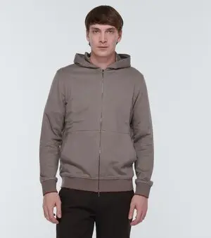 Loro Piana Cairns Cotton And Linen Hoodie