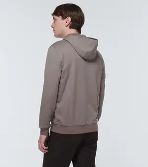 Loro Piana Cairns Cotton And Linen Hoodie