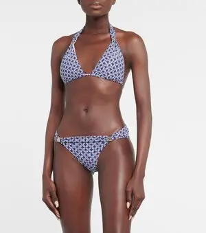 Melissa Odabash Grenada Bikini Top - Blue