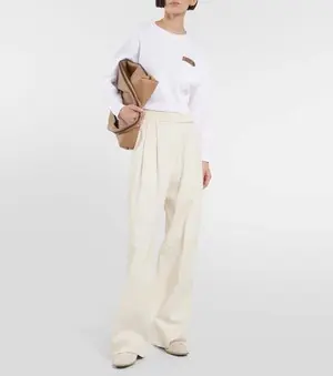 Brunello Cucinelli Cotton Cropped Sweater