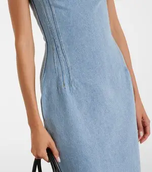 Magda Butrym Denim Midi Dress