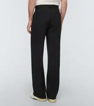 Amiri Twill Straight Leg Trousers