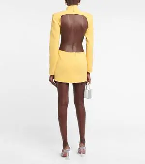 MONOT Mônot Cutout Crêpe Minidress