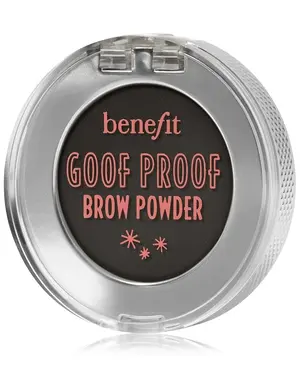 BENEFIT COSMETICS Goof Proof Brow Powder - 1 6 - Cool Soft Black