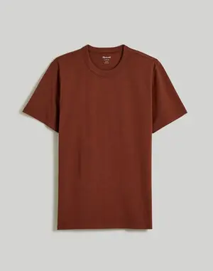 Madewell Allday Tee Soft Mahogany