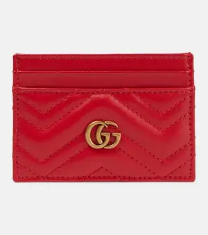 Gucci Gg Marmont Leather Card Holder
