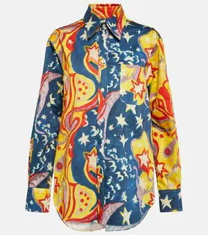 Marni X No Vacancy Inn Printed Shirt