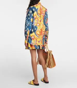 Marni X No Vacancy Inn Printed Shirt