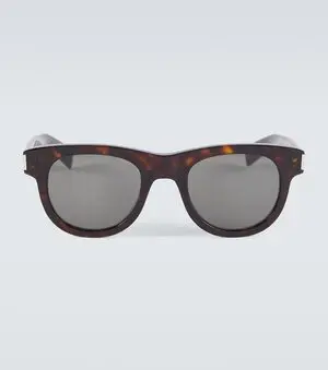 Saint Laurent Sl 571 Square Sunglasses - Brown