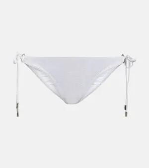 Melissa Odabash Tortola Bikini Bottoms Metallic