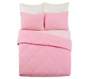 URBAN PLAYGROUND Olivia Pink Full/queen Comforter Set 3-piece
