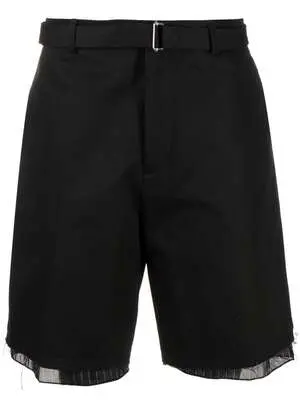 LANVIN Contrast-trim Bermuda Shorts
