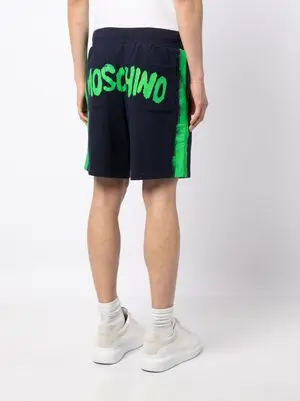 Moschino Print Track Shorts