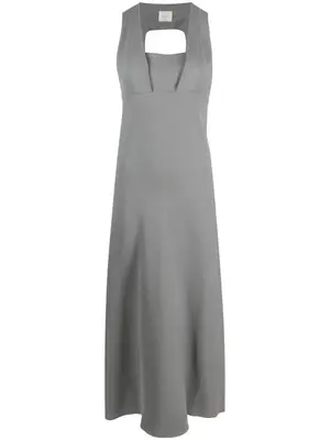 ALYSI Sleeveless Open-back Dress