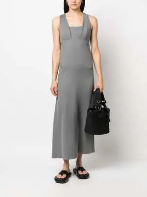 ALYSI Sleeveless Open-back Dress