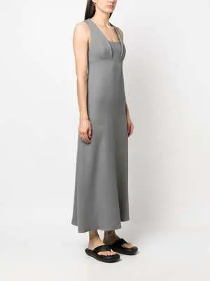 ALYSI Sleeveless Open-back Dress