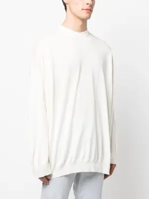 HED MAYNER Drop-shoulder Crew-neck Sweatshirt