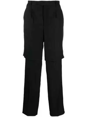 VTMNTS Straight-leg Virgin Wool-blend Trousers
