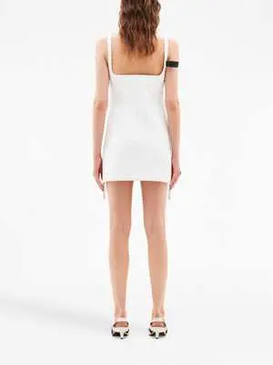 COURREGES Strap-detail Suspenders Mini Dress