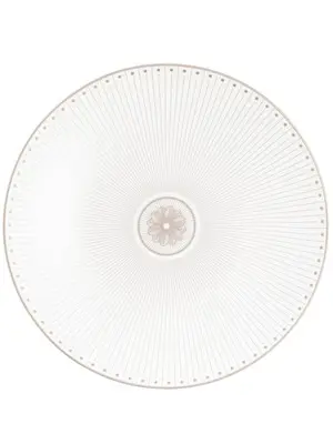 Christofle Malmaison Porcelain Dessert Plate - White