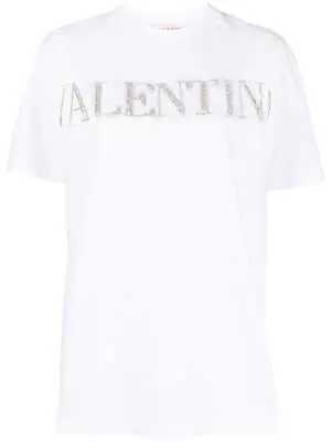 Valentino Garavani Straight Hem T-shirts For Women