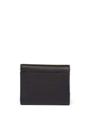 Prada Small Saffiano Leather Wallet - Black