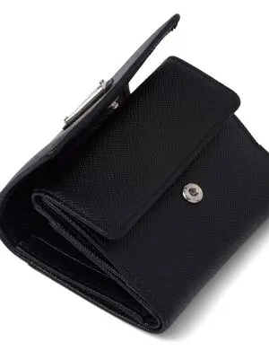 Prada Small Saffiano Leather Wallet - Black