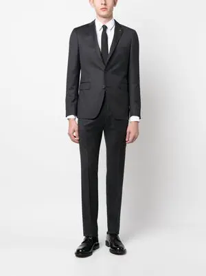 Tagliatore Single-breasted Buttoned Suit - Grey