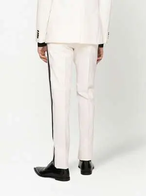 Dolce & Gabbana Stretch-wool Tuxedo Trousers