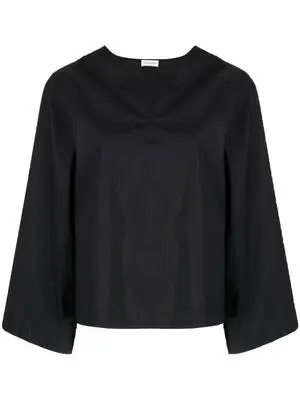 BY MALENE BIRGER V-neck Blouse - Black