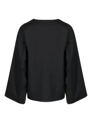 BY MALENE BIRGER V-neck Blouse - Black