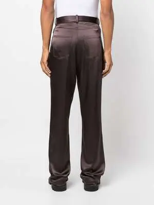 Nanushka Mid-rise Straight-leg Trousers