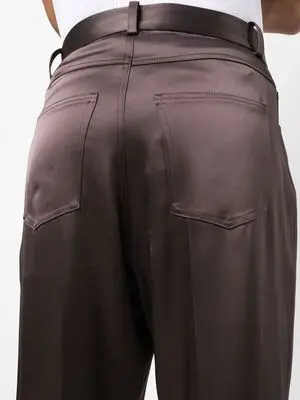 Nanushka Mid-rise Straight-leg Trousers