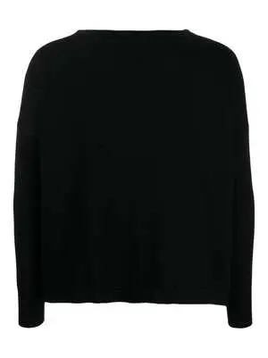 MA'RY'YA Fine-knit Cotton Sweatshirt