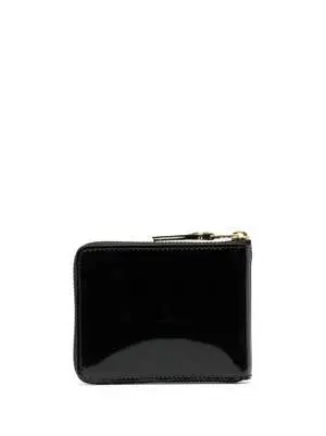 Comme Des Garçons Inside-printed Patent-leather Wallet