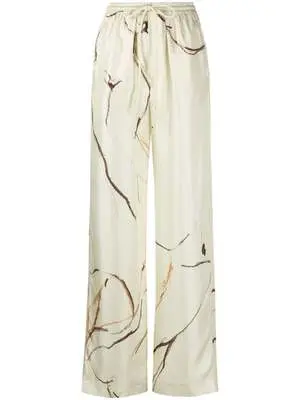 Nanushka Jarine Silk Trousers