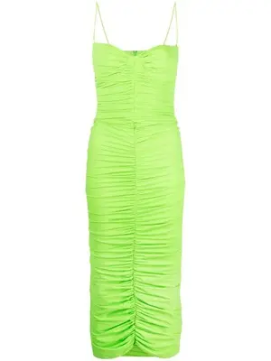 Alex Perry Ruched Midi Dress