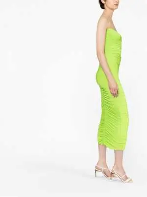 Alex Perry Ruched Midi Dress