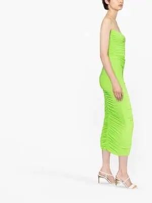 Alex Perry Ruched Midi Dress