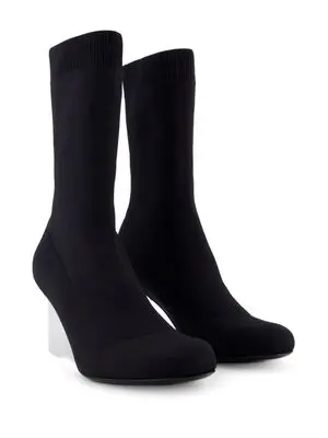 Alexander McQueen Shard 115mm Wedge Boots