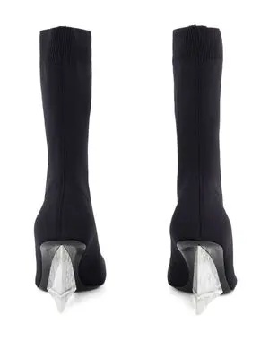 Alexander McQueen Shard 115mm Wedge Boots