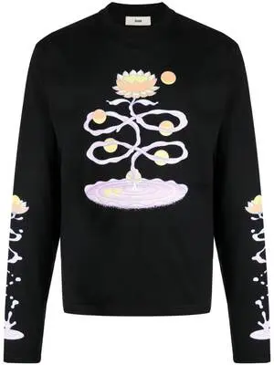 GMBH Graphic-print Jersey-knit Sweatshirt