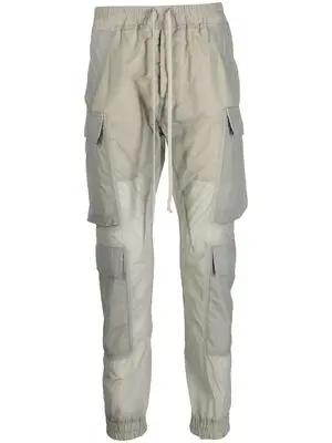 Rick Owens Drawstring-waist Skinny-cut Cargo Pants