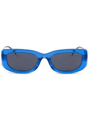 Prada Symbole Rectangle Sunglasses - Blue