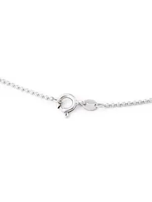 TRUE ROCKS Safety Pin Pendant Necklace - Metallic
