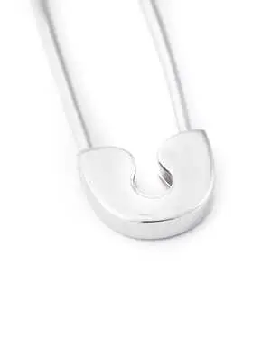 TRUE ROCKS Safety Pin Pendant Necklace - Metallic