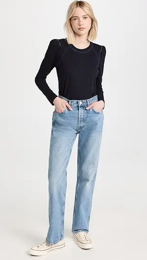 Veronica Beard Mason Baseball Tee