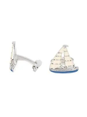 LINK UP Sailboat Cufflinks